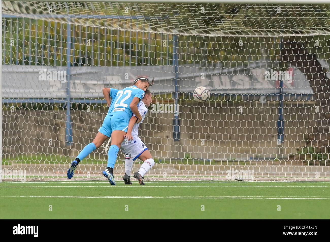 Naples, Italy. 31st Oct, 2021. Sejde Abrahamsson (22) Napoli Femminile ...