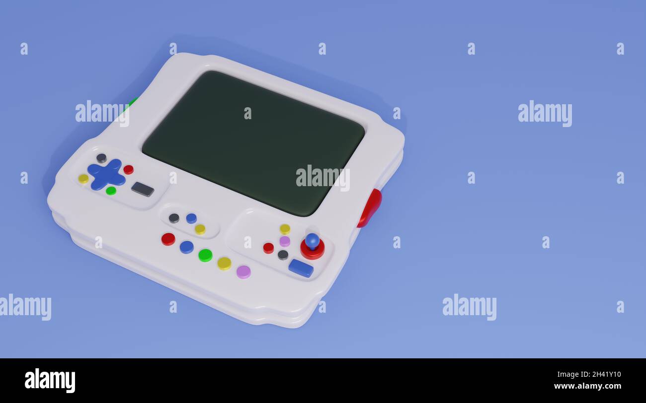 Handheld video game device Stock Photo - Alamy