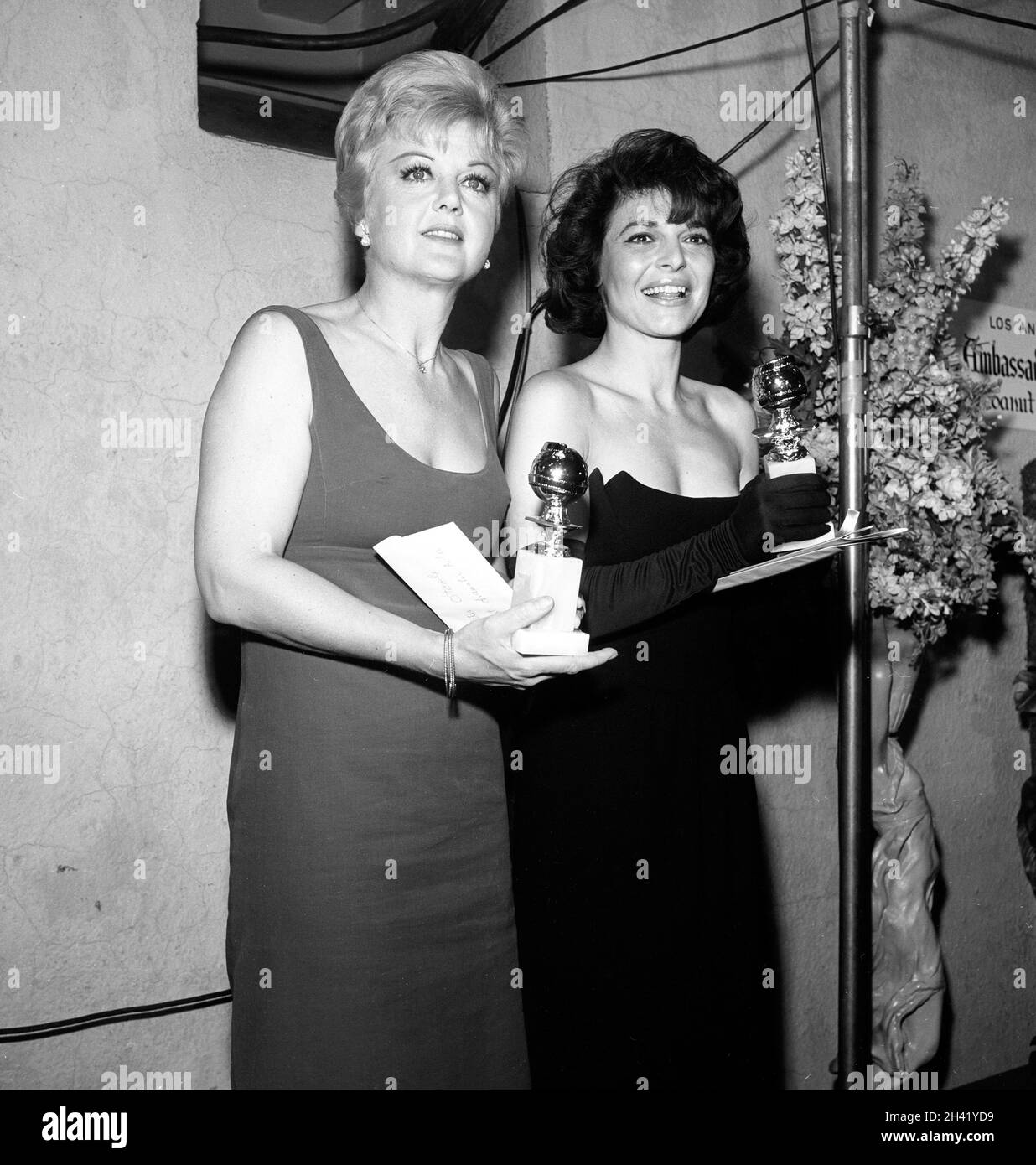 Angela Lansvury and Anne Bancroft 1963 Credit: Ralph Dominguez ...