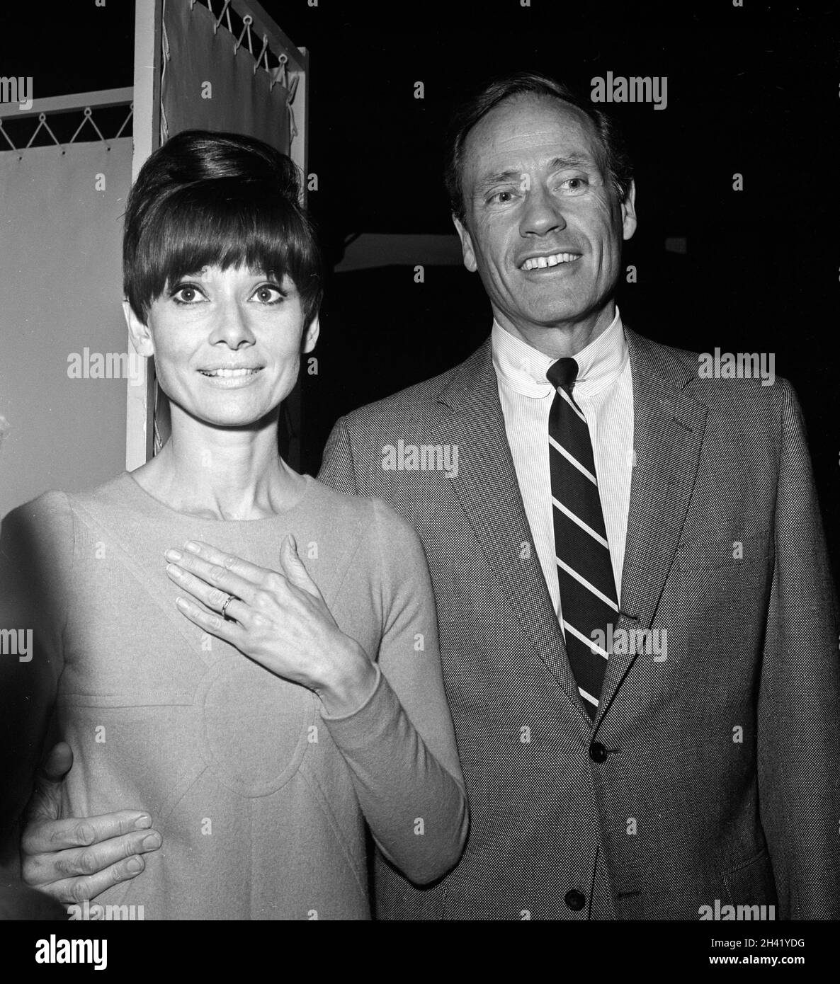 Audrey Heburn and Mel Ferrer Circa 1960's Credit: Ralph Dominguez ...