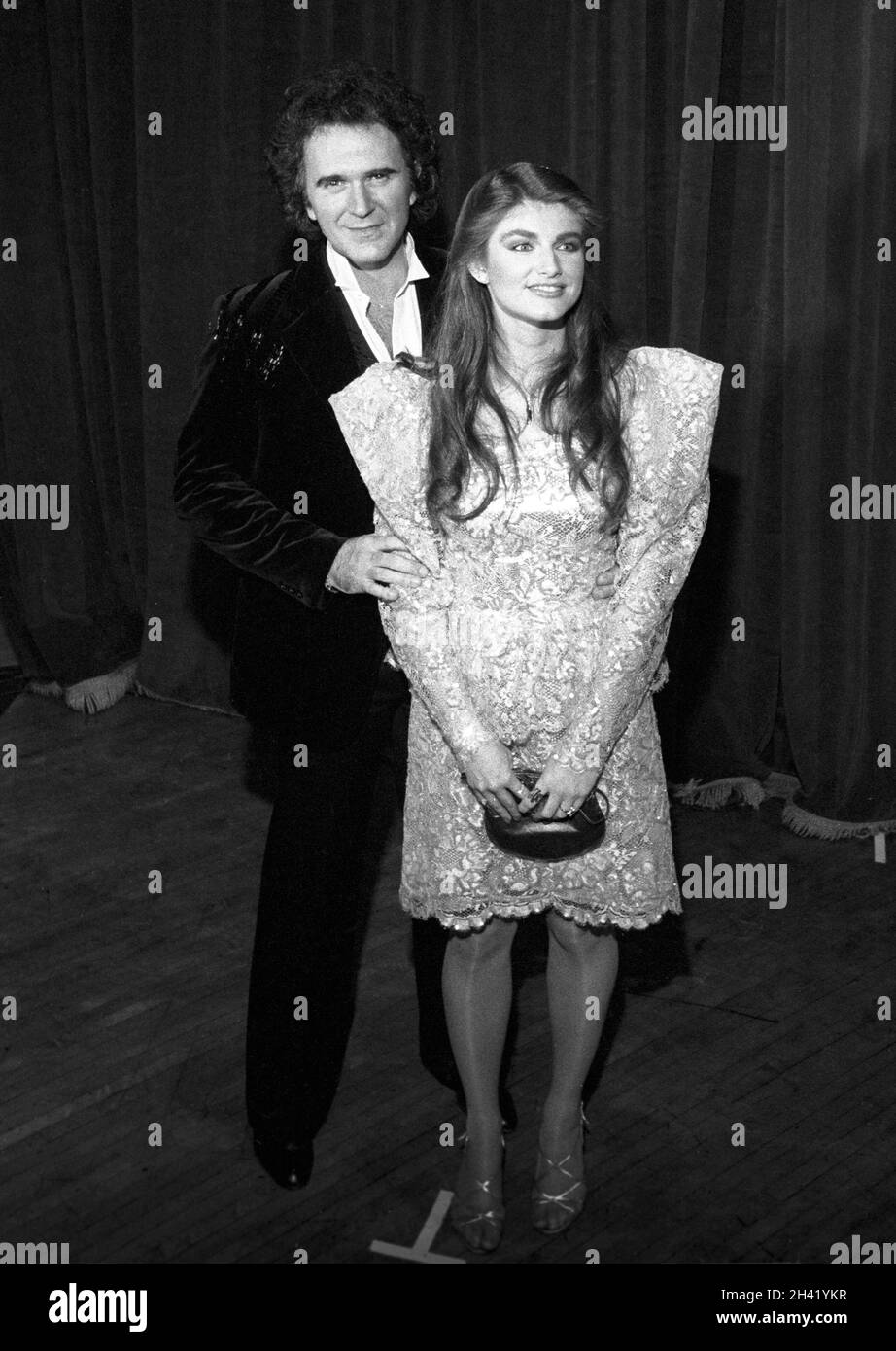 T.G. Sheppard and singer Sylvia at The 25th Annual GRAMMY Awards in Los ...