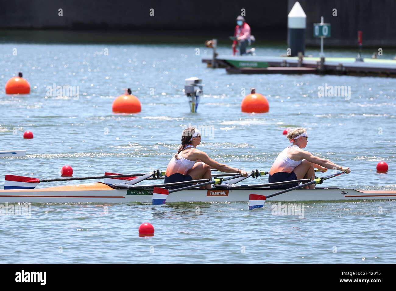 JULY 23rd, 2021 - TOKYO, JAPAN: Roos DE JONG and Lisa SCHEENAARD of ...