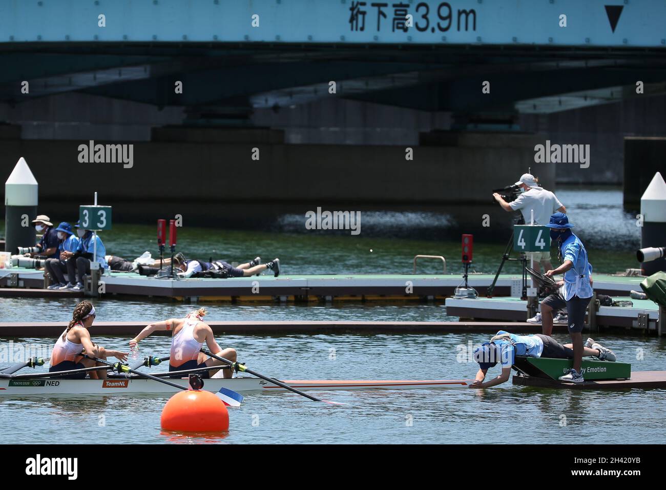 JULY 23rd, 2021 - TOKYO, JAPAN: Roos DE JONG and Lisa SCHEENAARD of ...
