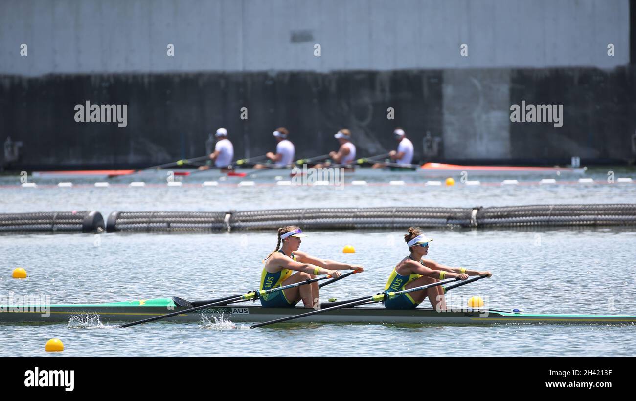 JULY 23rd, 2021 - TOKYO, JAPAN: Amanda BATEMAN and Tara RIGNEY of ...