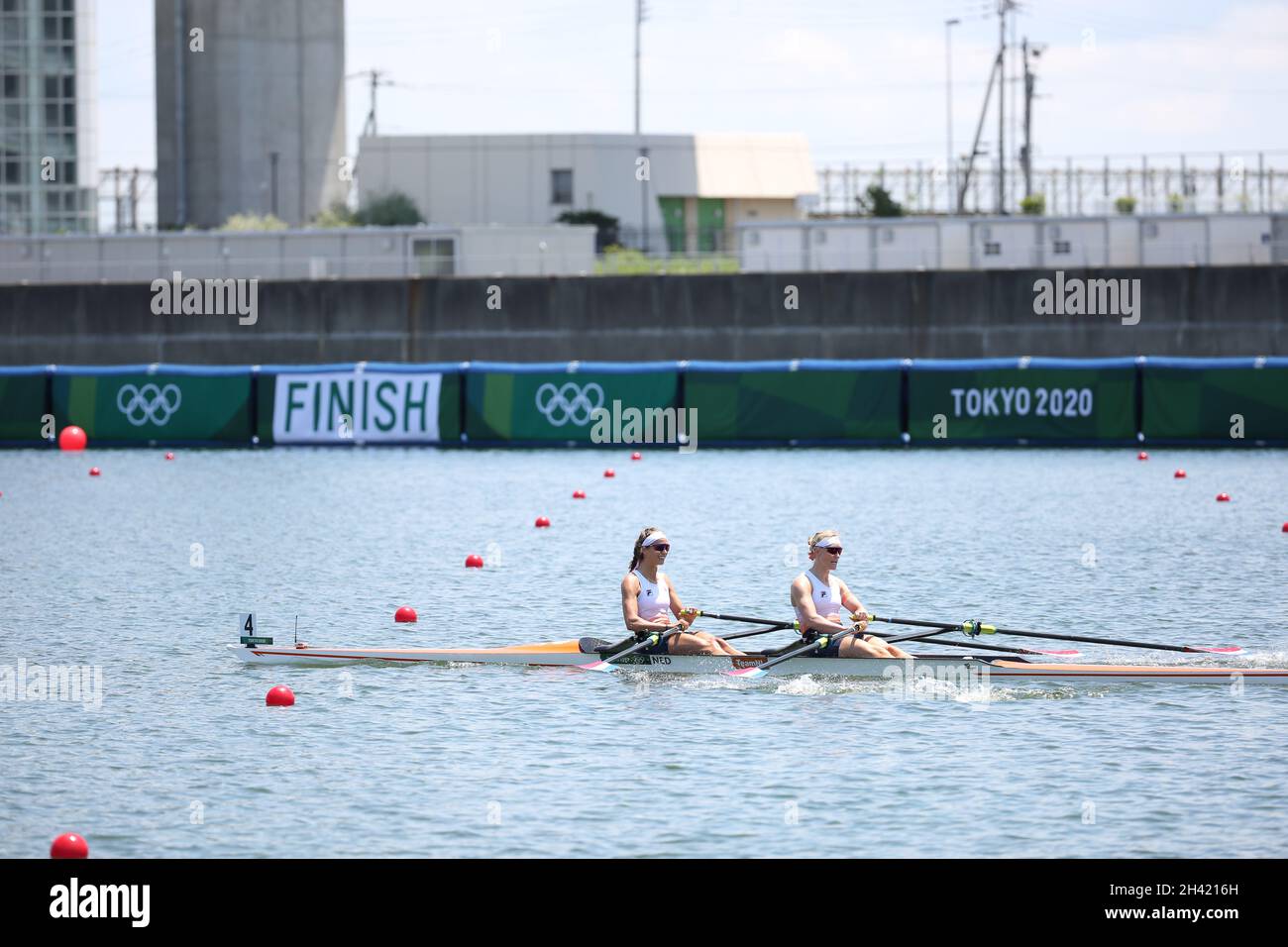 JULY 23rd, 2021 - TOKYO, JAPAN: Roos DE JONG and Lisa SCHEENAARD of ...