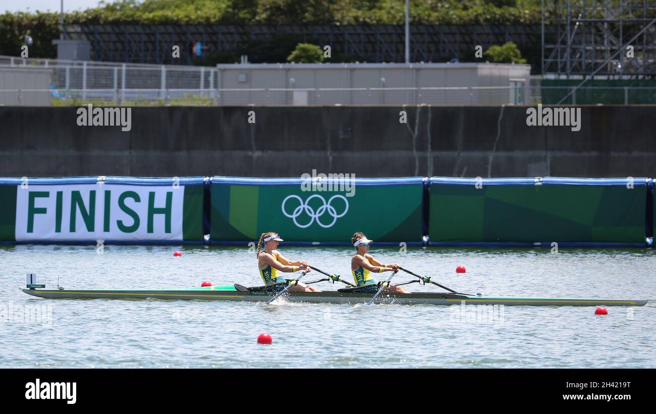 JULY 23rd, 2021 - TOKYO, JAPAN: Amanda BATEMAN and Tara RIGNEY of ...