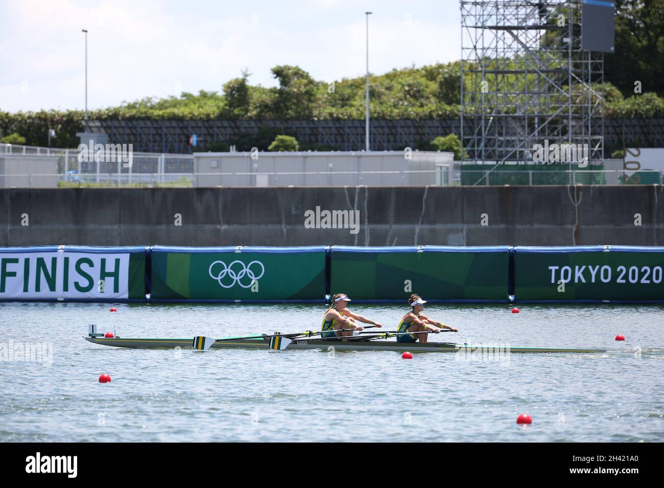 JULY 23rd, 2021 - TOKYO, JAPAN: Amanda BATEMAN and Tara RIGNEY of ...