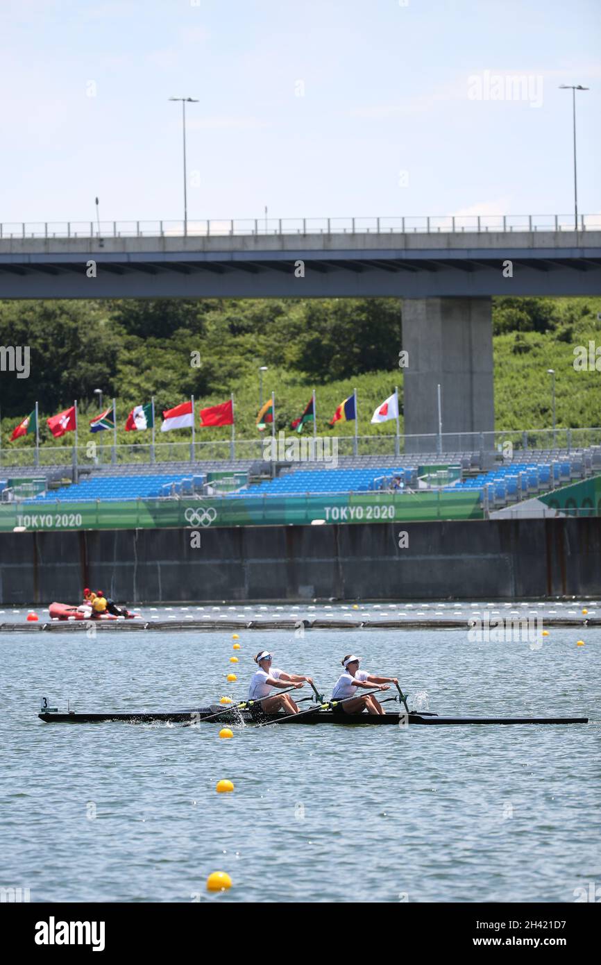 JULY 23rd, 2021 - TOKYO, JAPAN: Brooke DONOGHUE and Hannah OSBOURNE of ...