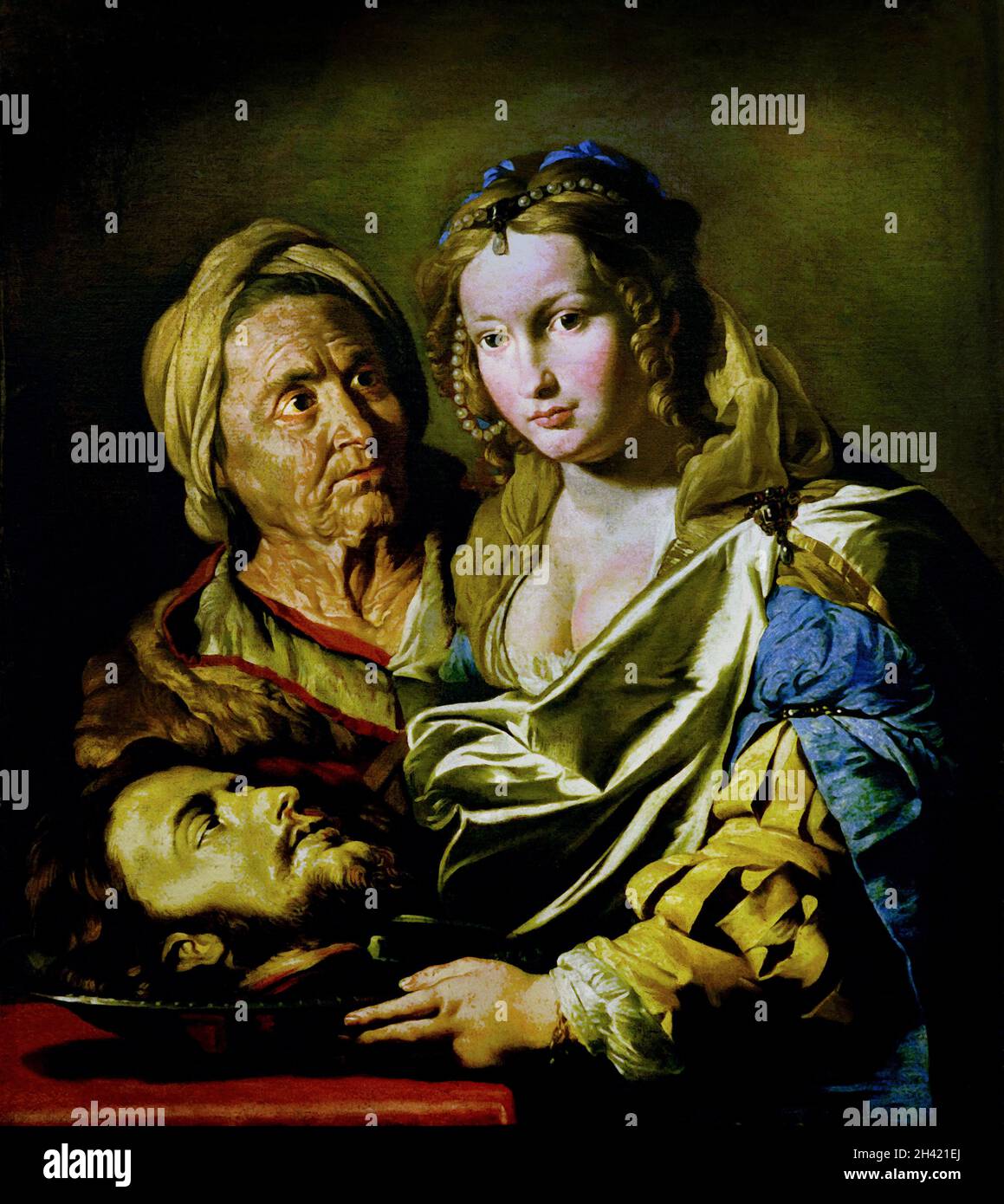 Salome with the Head of John the Baptist by Matthias Stom 1600-1652 ...