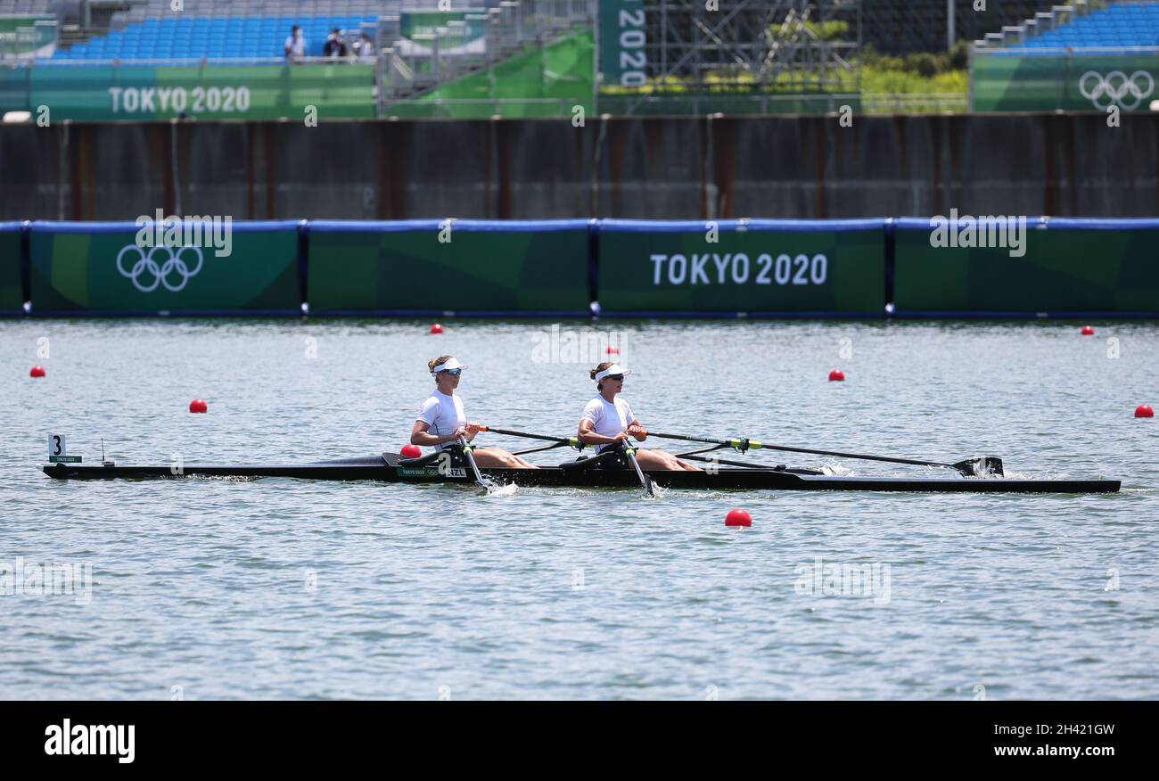 JULY 23rd, 2021 - TOKYO, JAPAN: Brooke DONOGHUE and Hannah OSBOURNE of ...