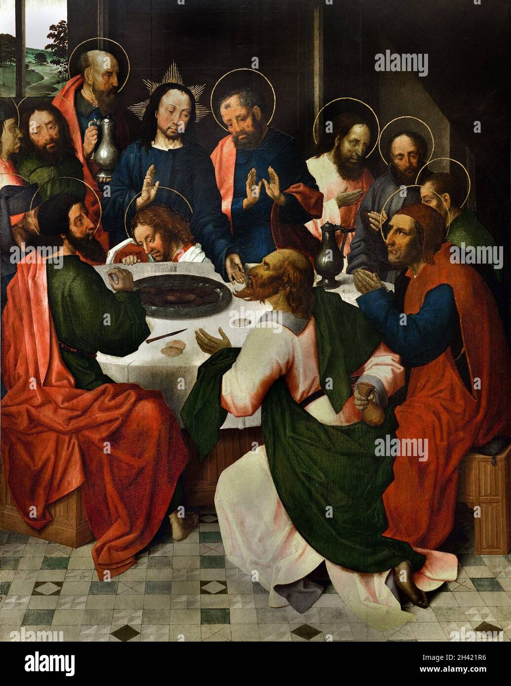 The Last Supper, by, Master of Saint John the Evangelist, 1490 - 1500 ...