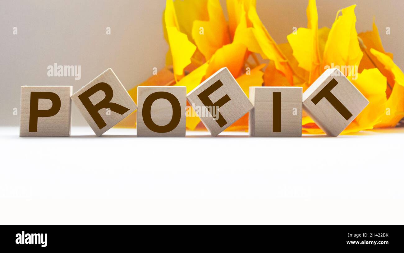 Profit word hi-res stock photography and images - Alamy