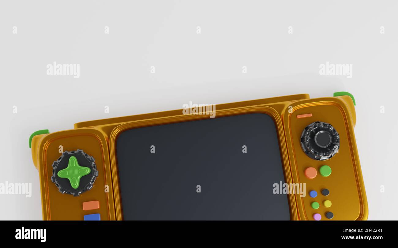 Handheld video game device Stock Photo - Alamy