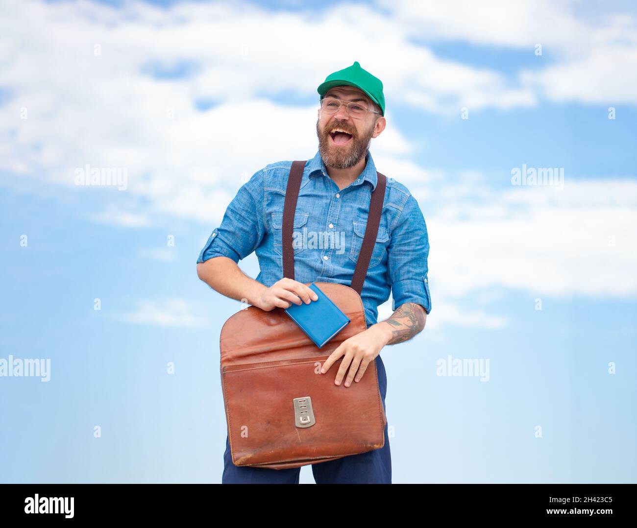 Funny business nerd man. Overworked businessman. Meme funny emotions ...