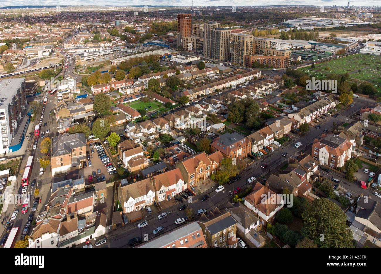 Southall town centre, Ealing, London, England Stock Photo - Alamy