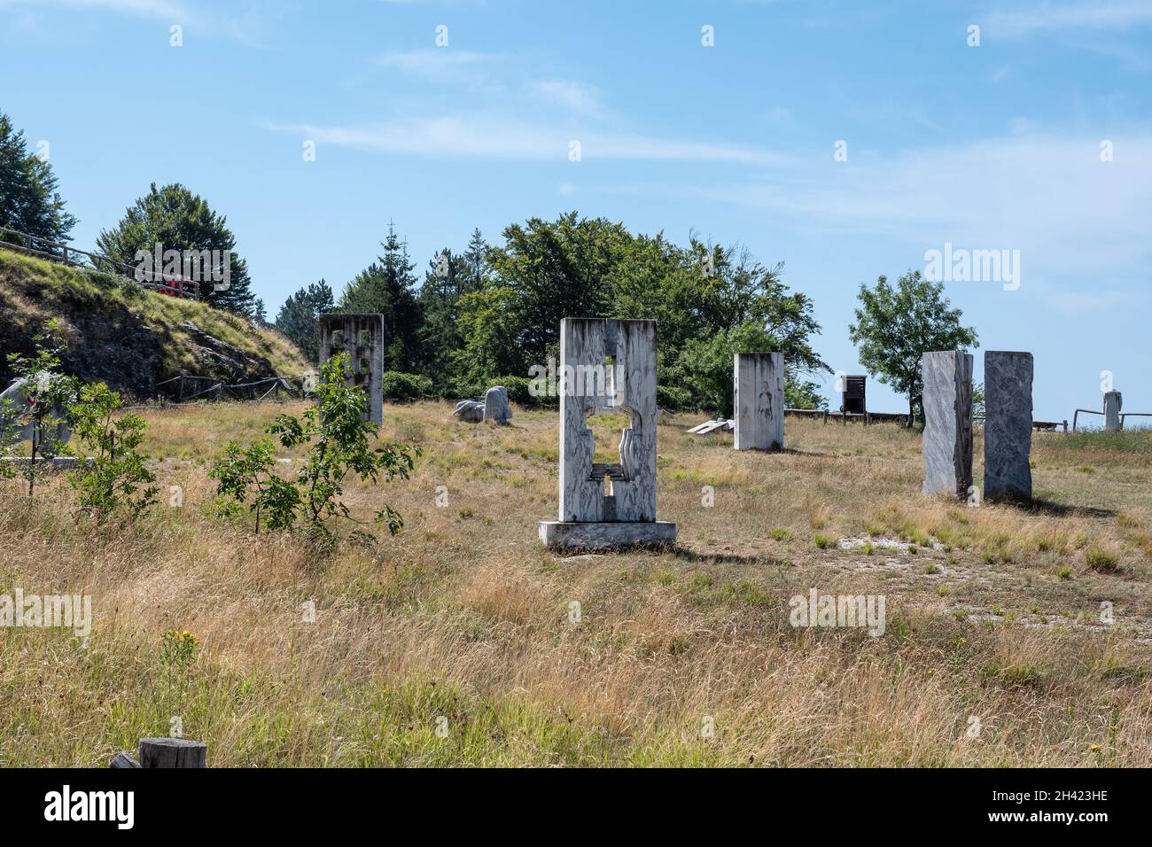 Settimia Spizzichino Memorial Park: Marble Statues Dedicated to the ...