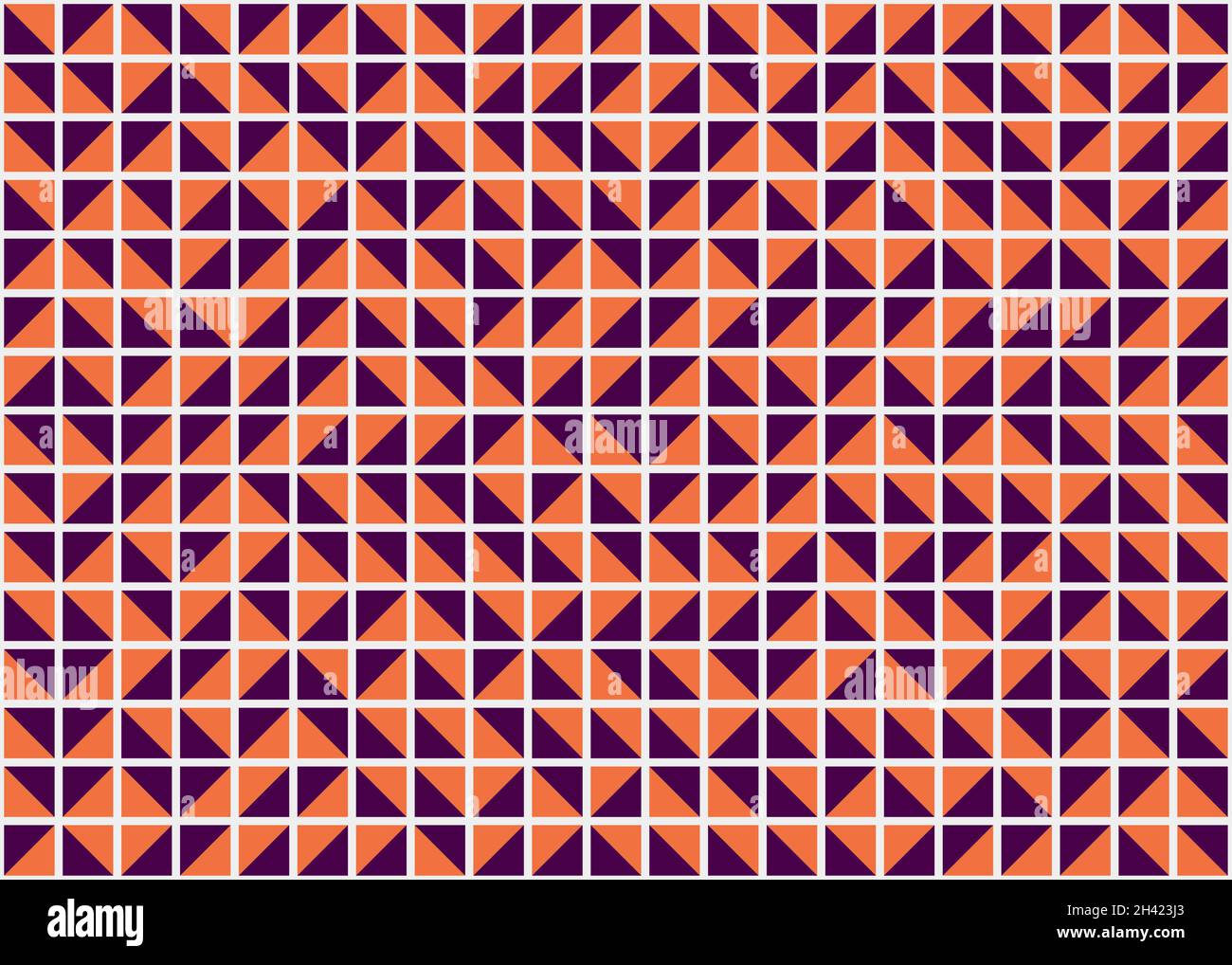 Abstract Geometrical generative computational art illustration Stock ...