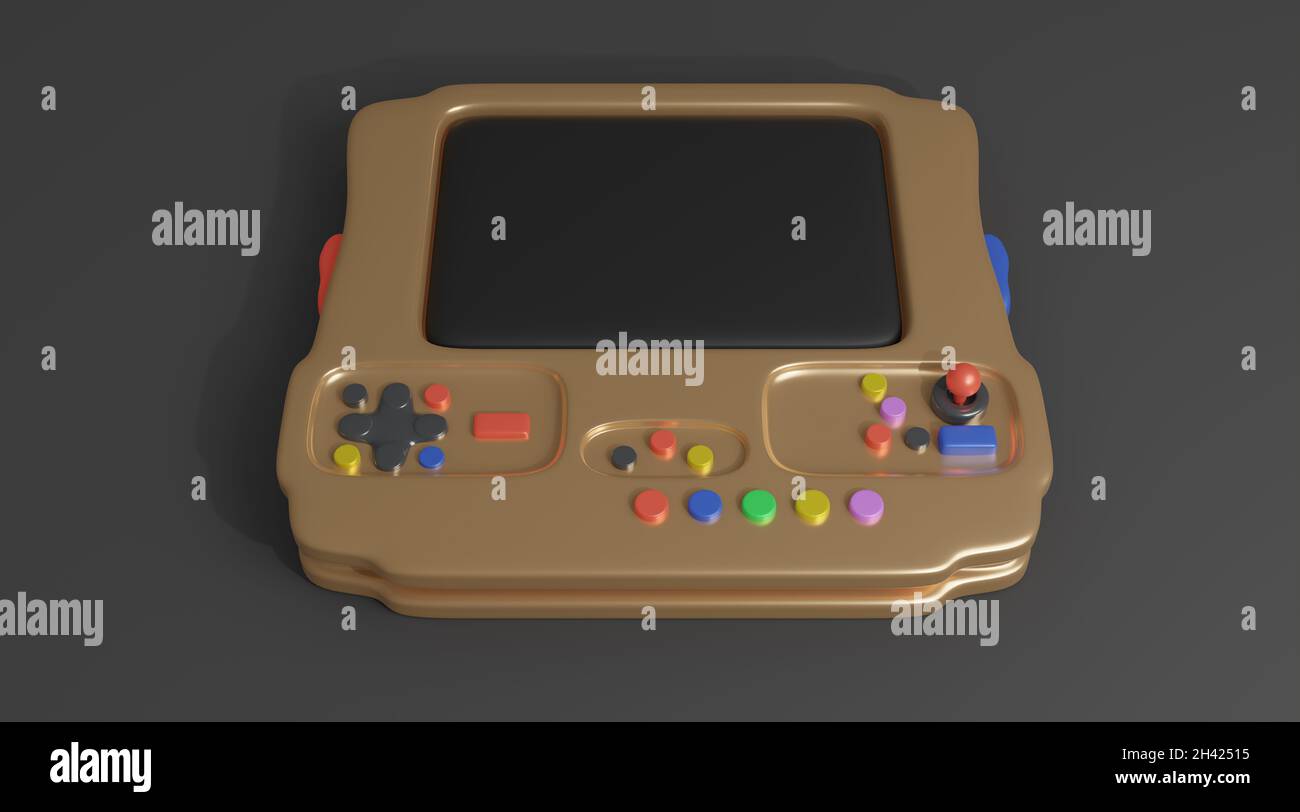 Handheld video game device Stock Photo - Alamy