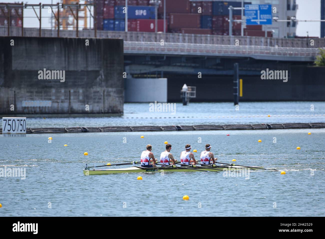 JULY 23rd, 2021 - TOKYO, JAPAN: Harry LEASK, Angus GROOM, Tom BARRAS ...