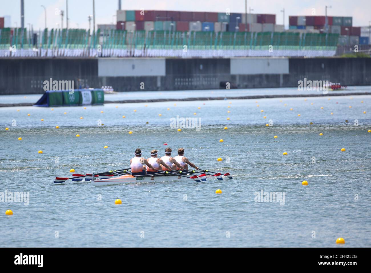 JULY 23rd, 2021 - TOKYO, JAPAN: Lucas UITTENBOGAARD, Abe WIERSMA, Tone ...