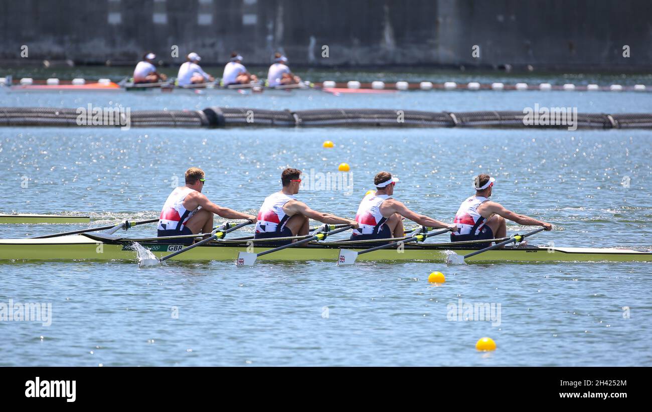 JULY 23rd, 2021 - TOKYO, JAPAN: Harry LEASK, Angus GROOM, Tom BARRAS ...