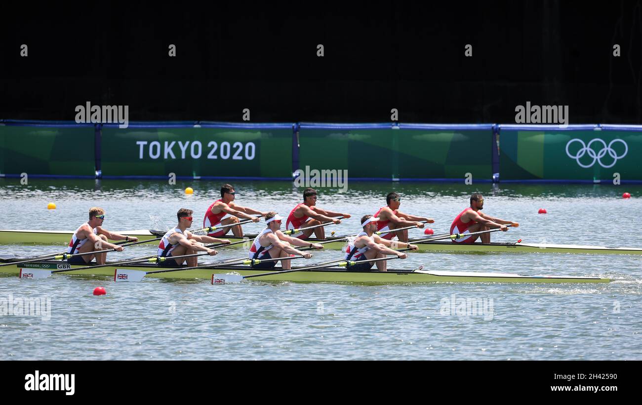 JULY 23rd, 2021 - TOKYO, JAPAN: Harry LEASK, Angus GROOM, Tom BARRAS ...