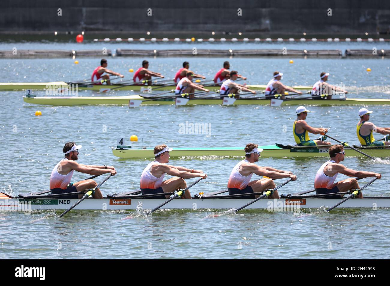 JULY 23rd, 2021 - TOKYO, JAPAN: Lucas UITTENBOGAARD, Abe WIERSMA, Tone ...