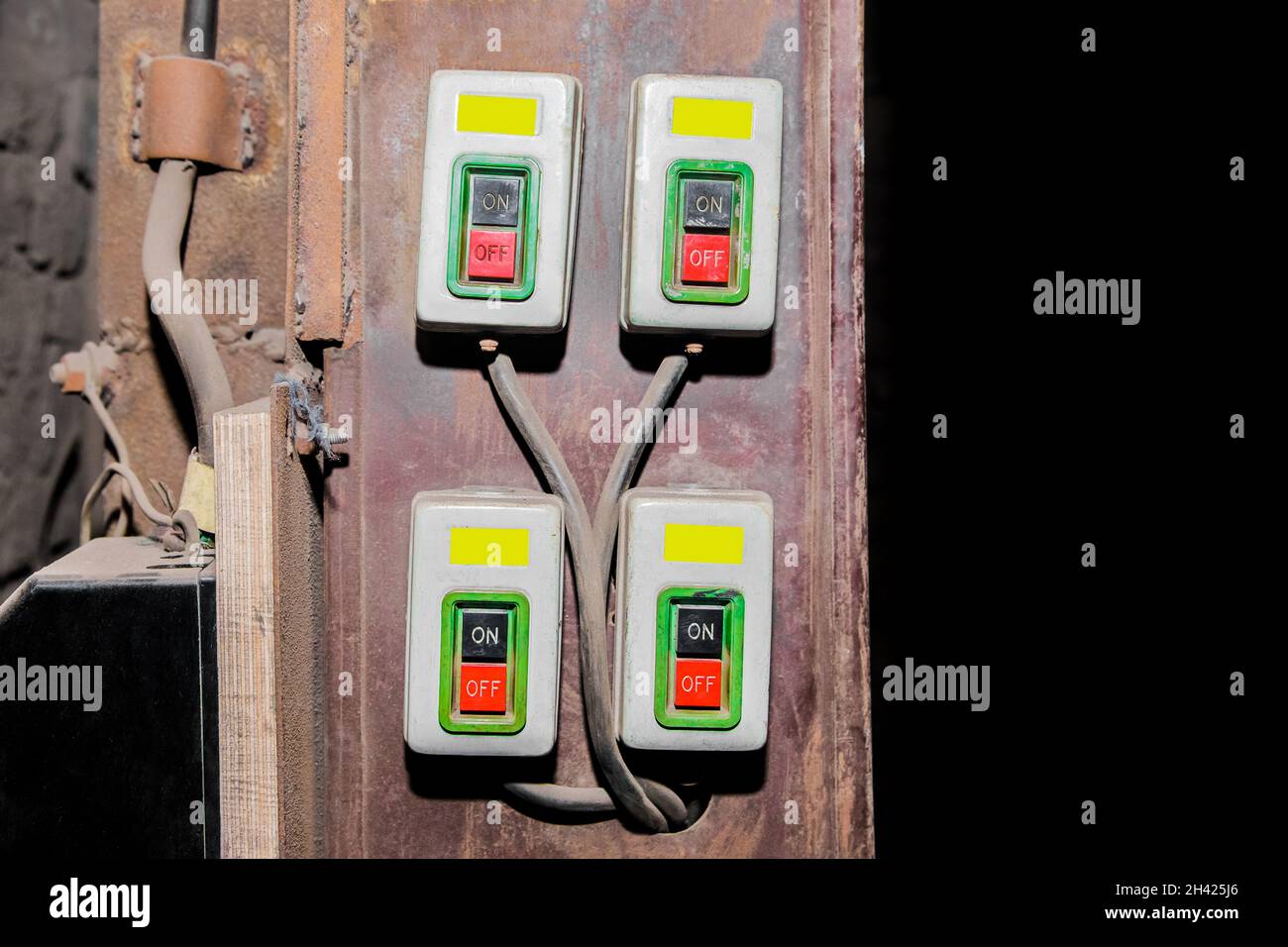 Electrical control panel hi-res stock photography and images - Alamy