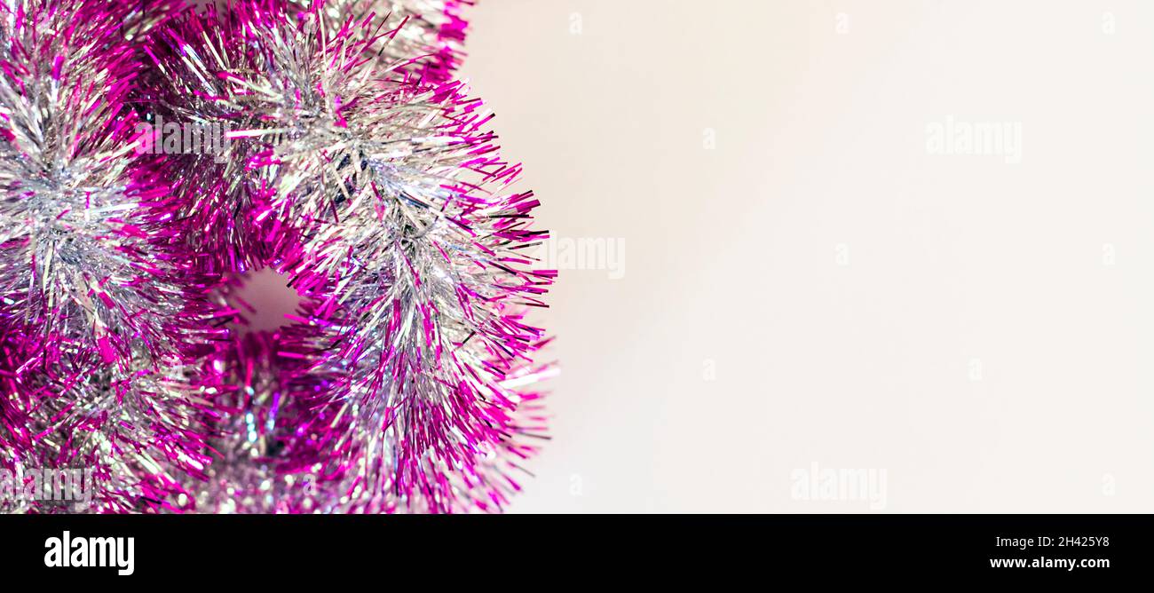 Tinsel border hi-res stock photography and images - Alamy