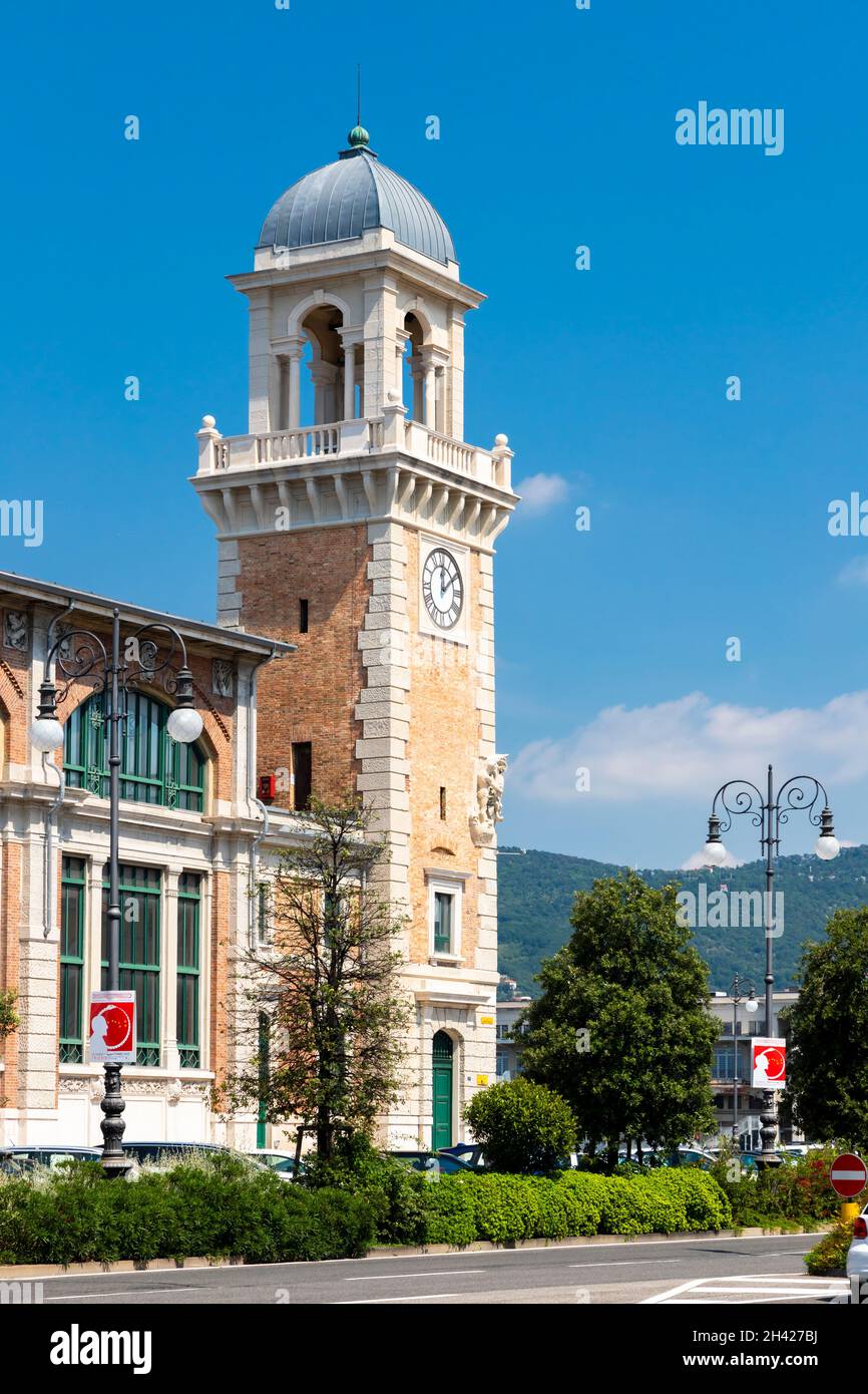 Historic centre in Terst, Italy Stock Photo - Alamy