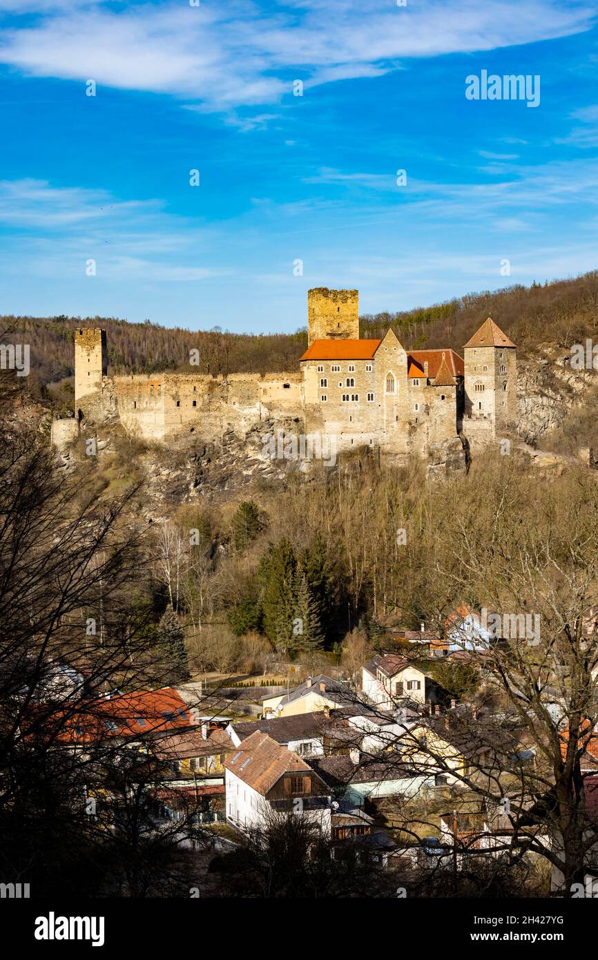 Hardegg castle in north Austria Stock Photo - Alamy