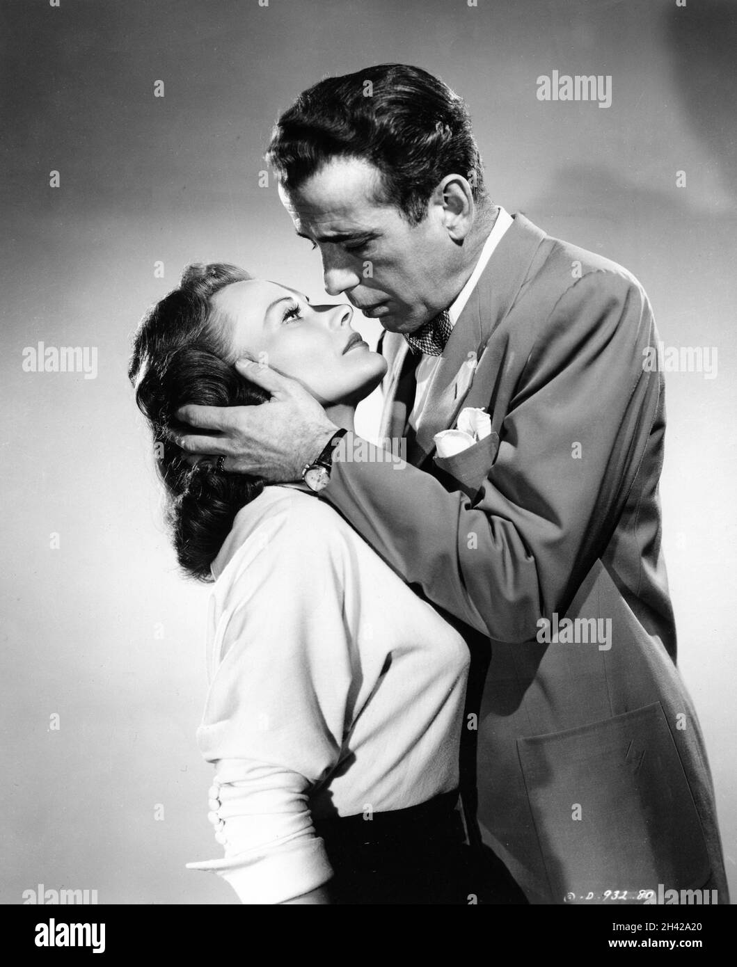 FLORENCE MARLY and HUMPHREY BOGART publicity portrait by ROBERT COBURN ...