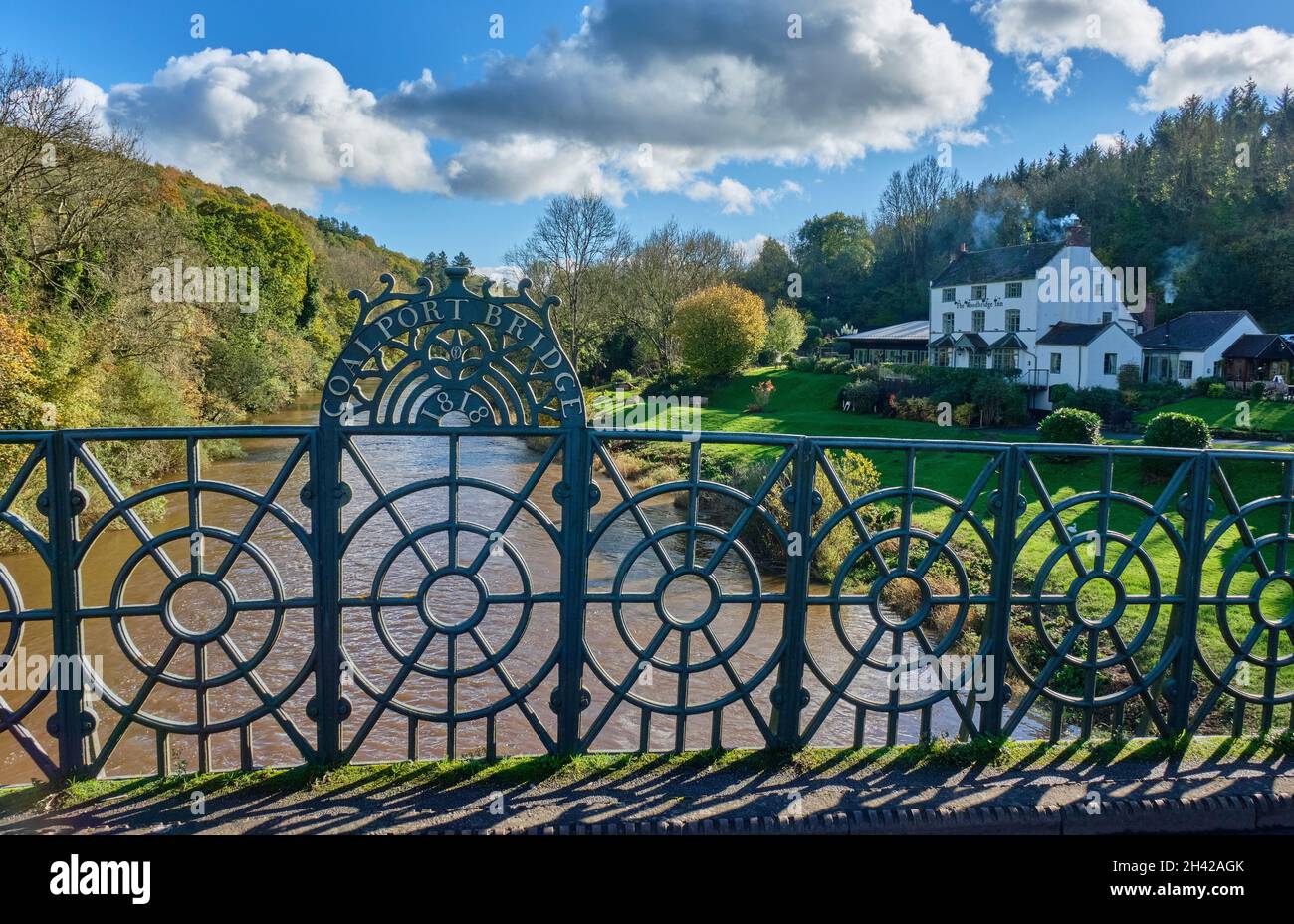 Coalport Bridge, Coalport, Ironbridge, Shropshire Stock Photo - Alamy