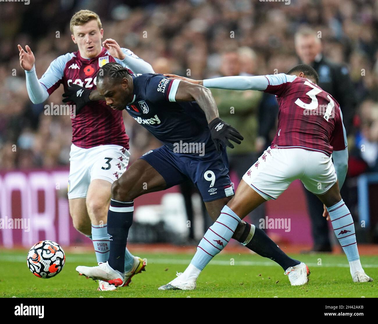 Aston villa west ham october hi-res stock photography and images - Alamy