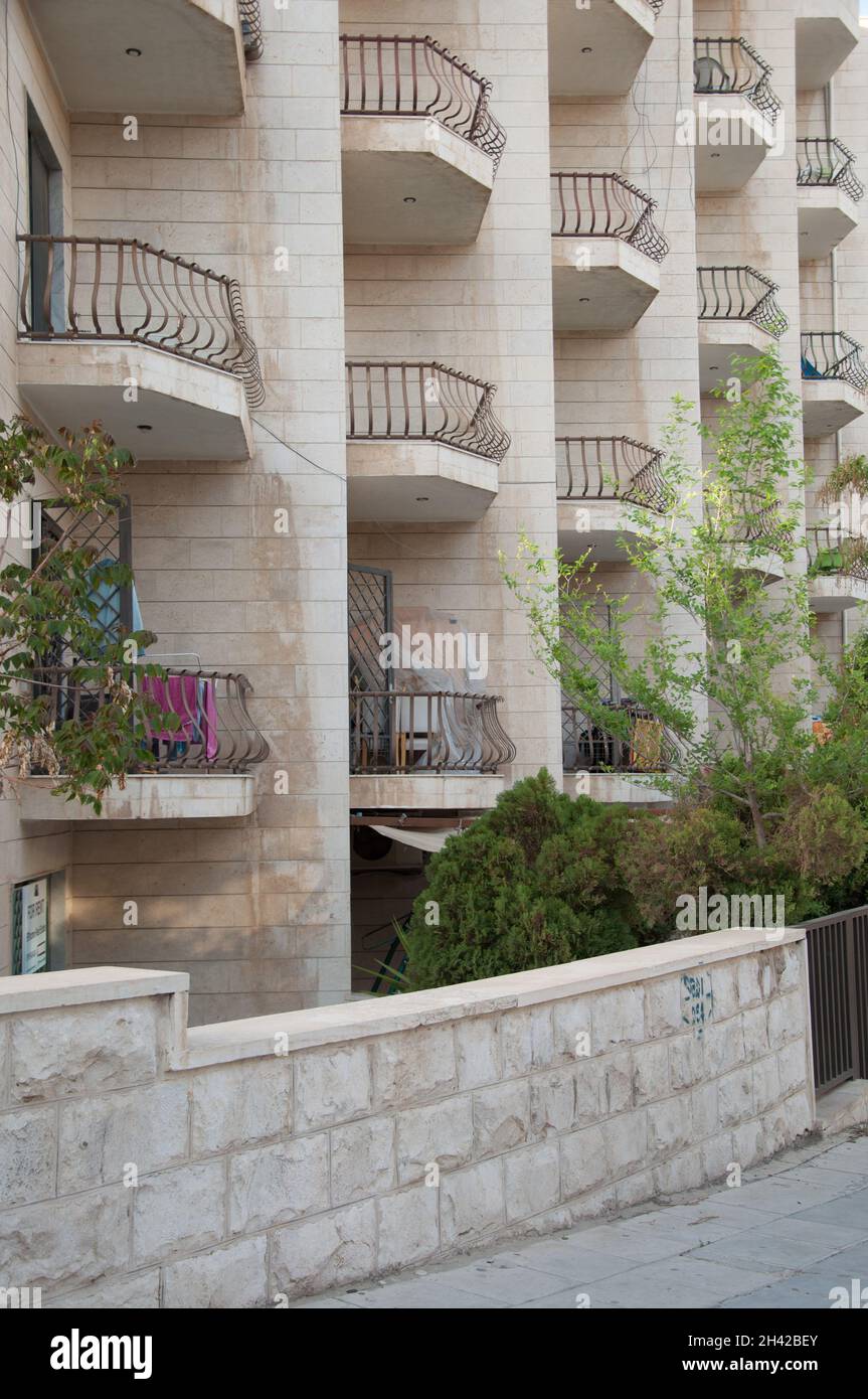 Modern Block of flats, Amman, Jordan, Middle East Stock Photo - Alamy