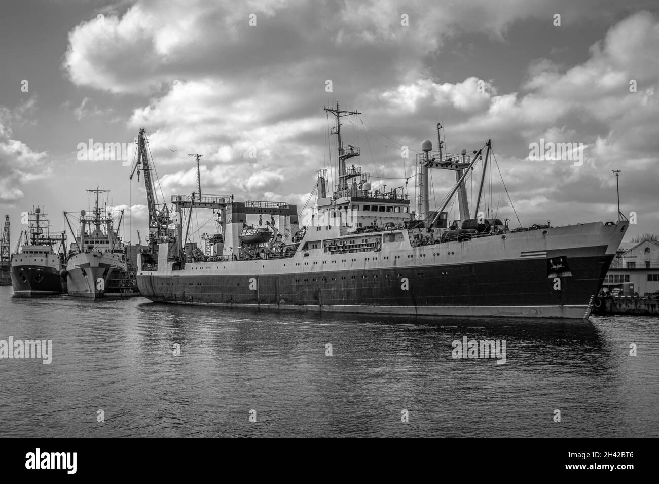 River side industry Black and White Stock Photos & Images - Alamy