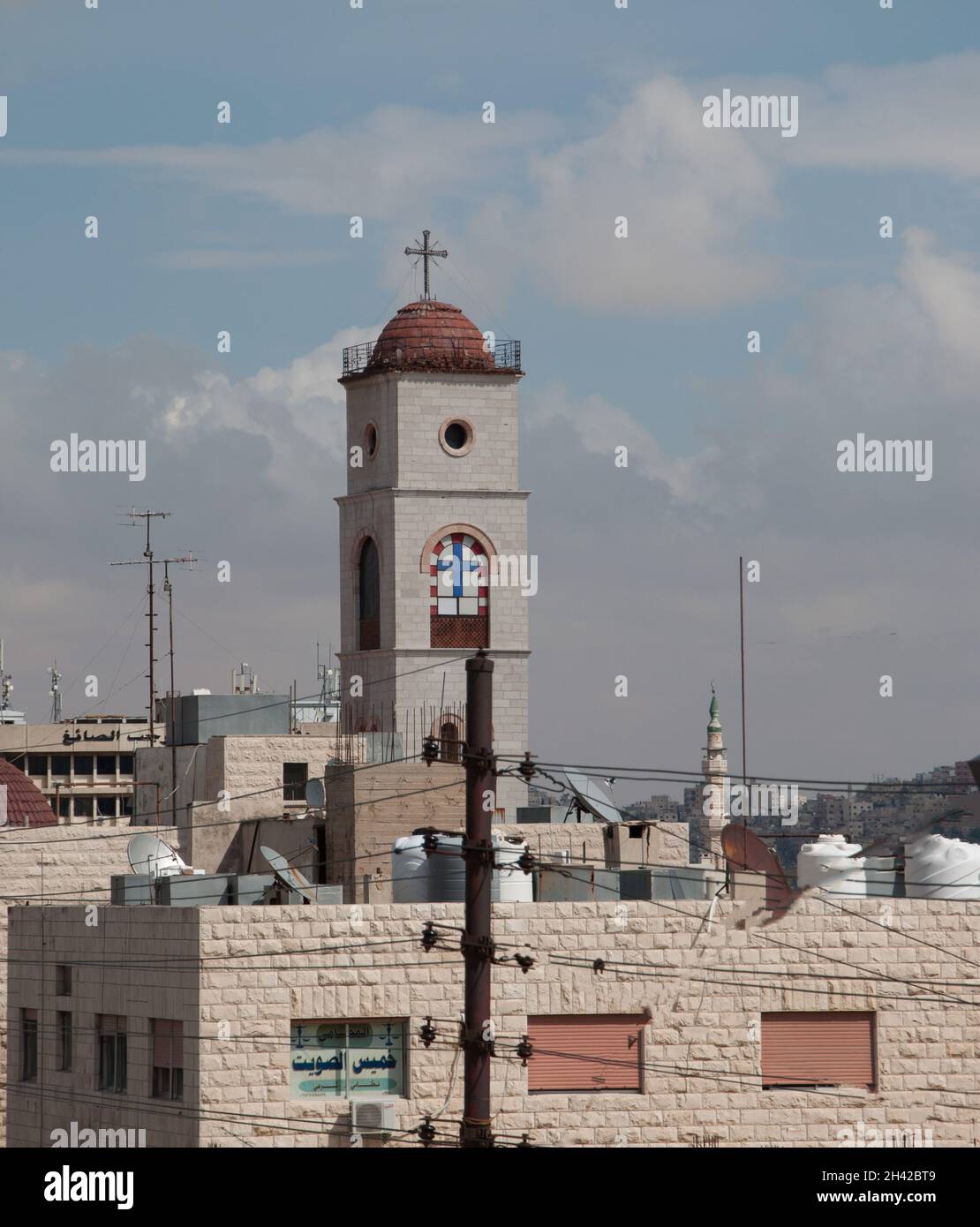 Coptic Orthodox Patriarchate, Amman, Jordan, Middle East Stock Photo ...