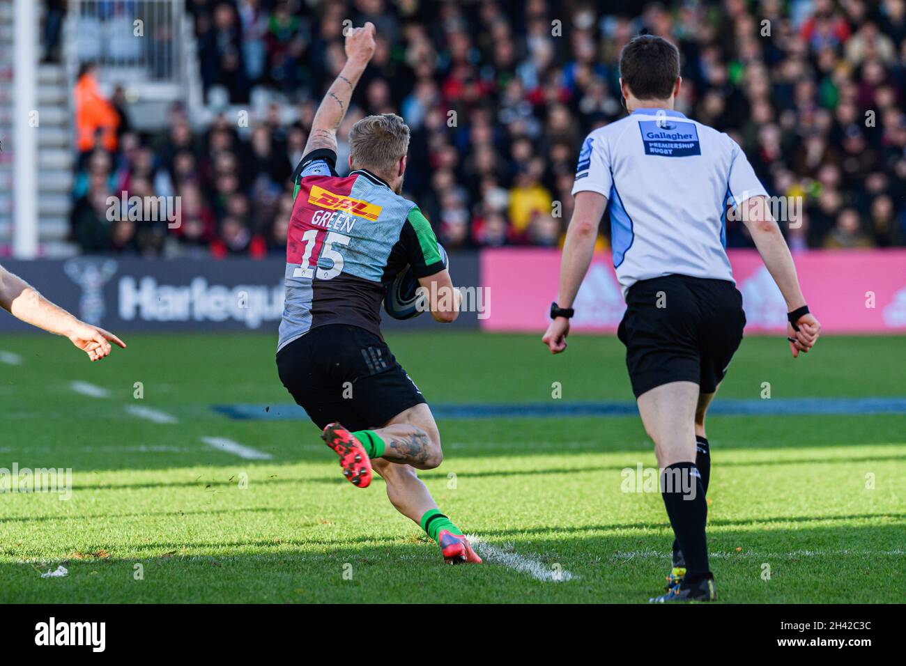 Tyrone green harlequins hi-res stock photography and images - Alamy