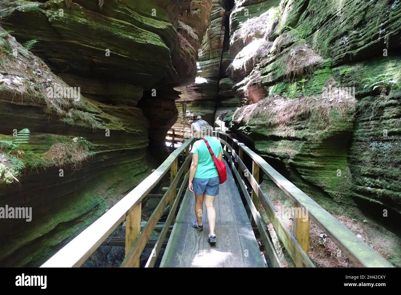 Upper river boat tour, Wisconsin Dells, Wisconsin Stock Photo - Alamy