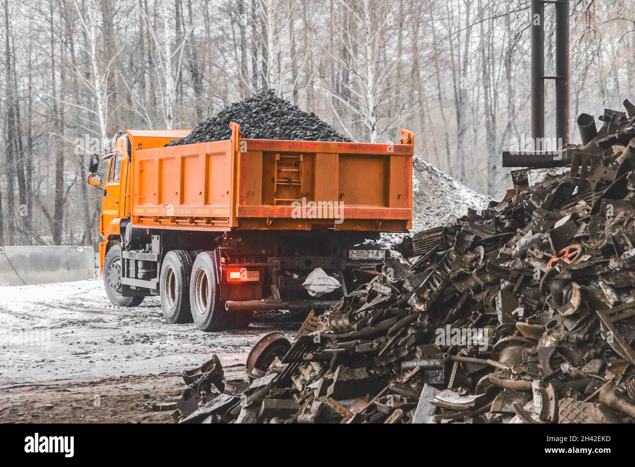 Coal mine waste hi-res stock photography and images - Alamy