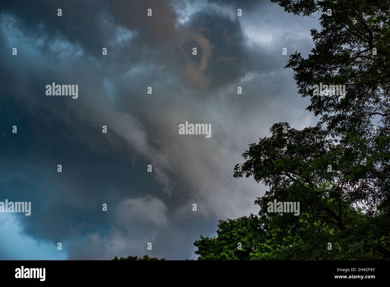 Low angle shot dark storm hi-res stock photography and images - Alamy