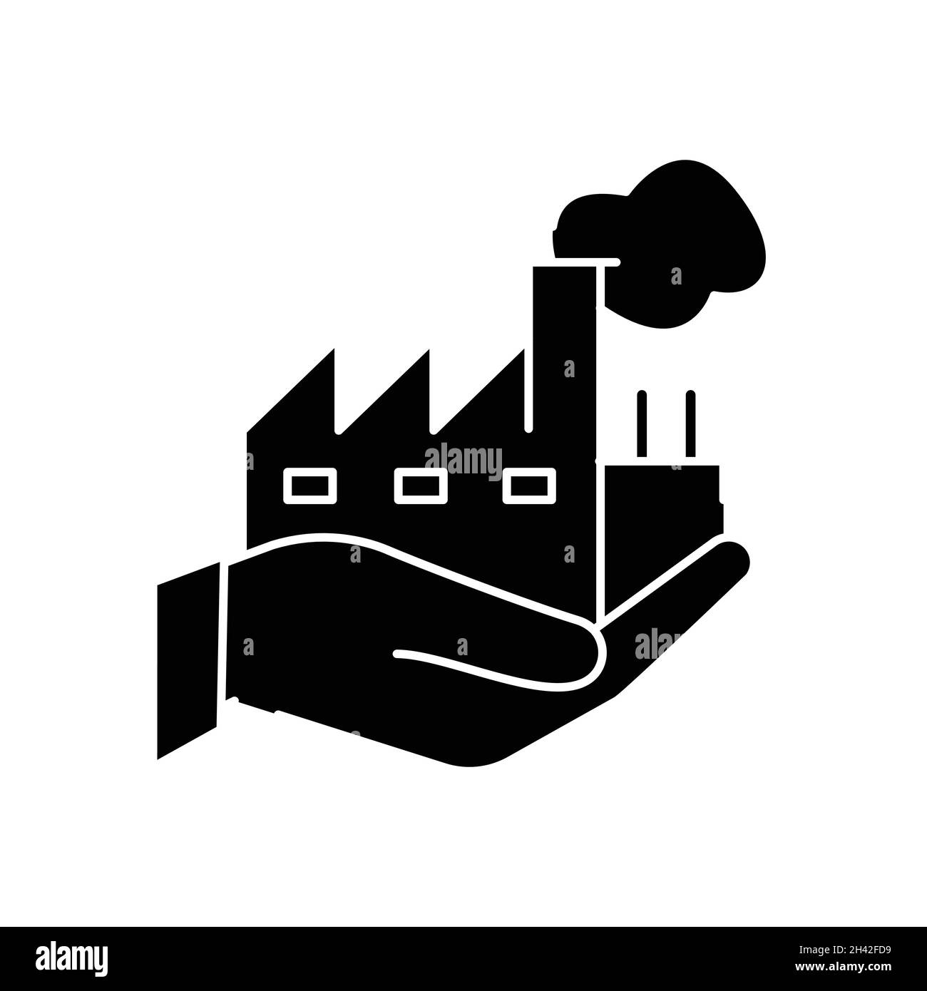 Industry, Innovation and infrastructure color icon. Corporate social ...