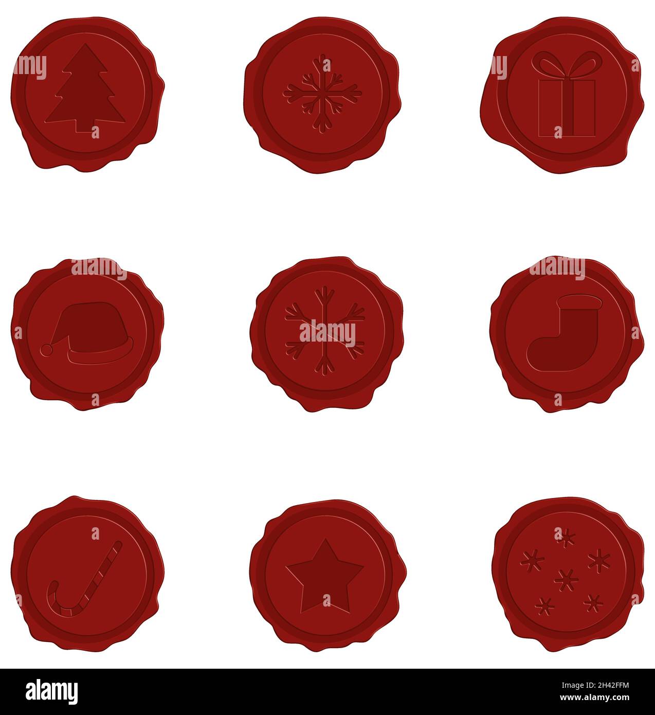 Candy tree on white Stock Vector Images - Alamy