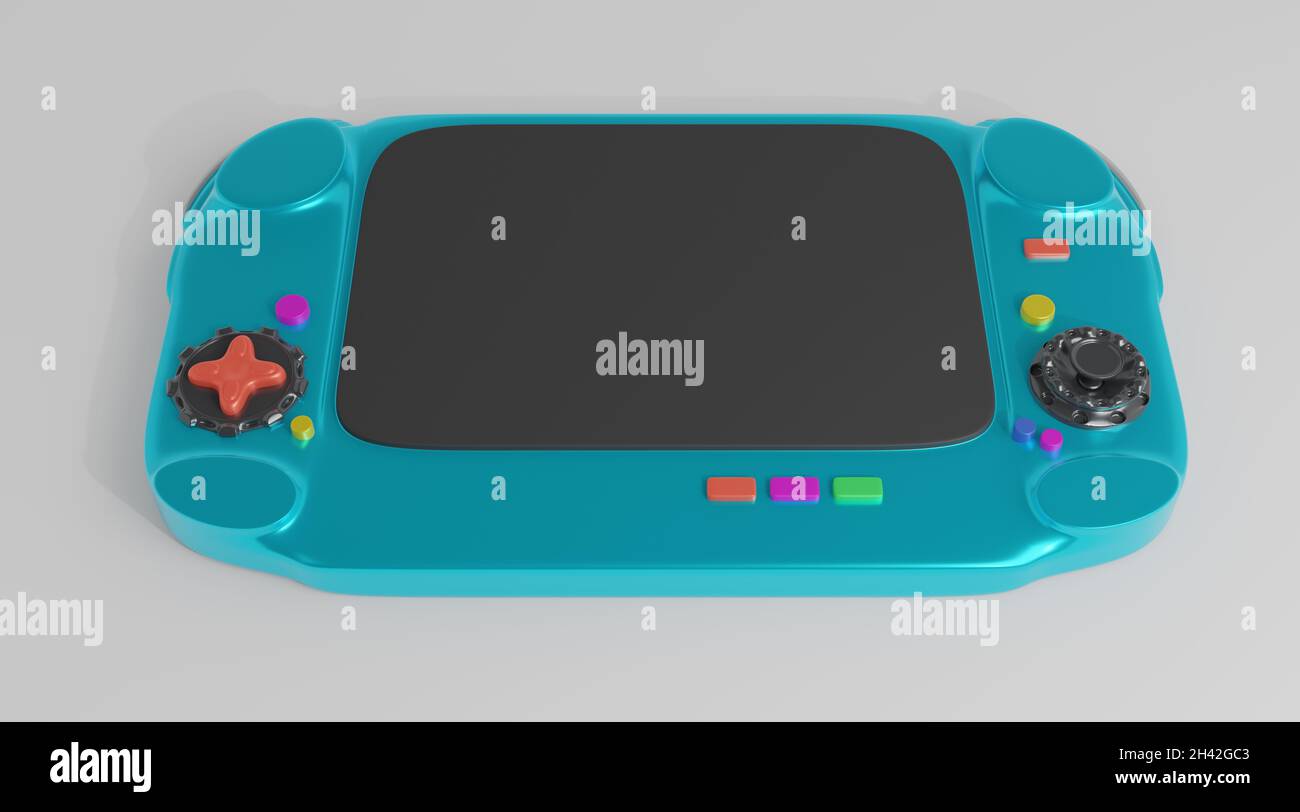 Handheld video game device Stock Photo - Alamy