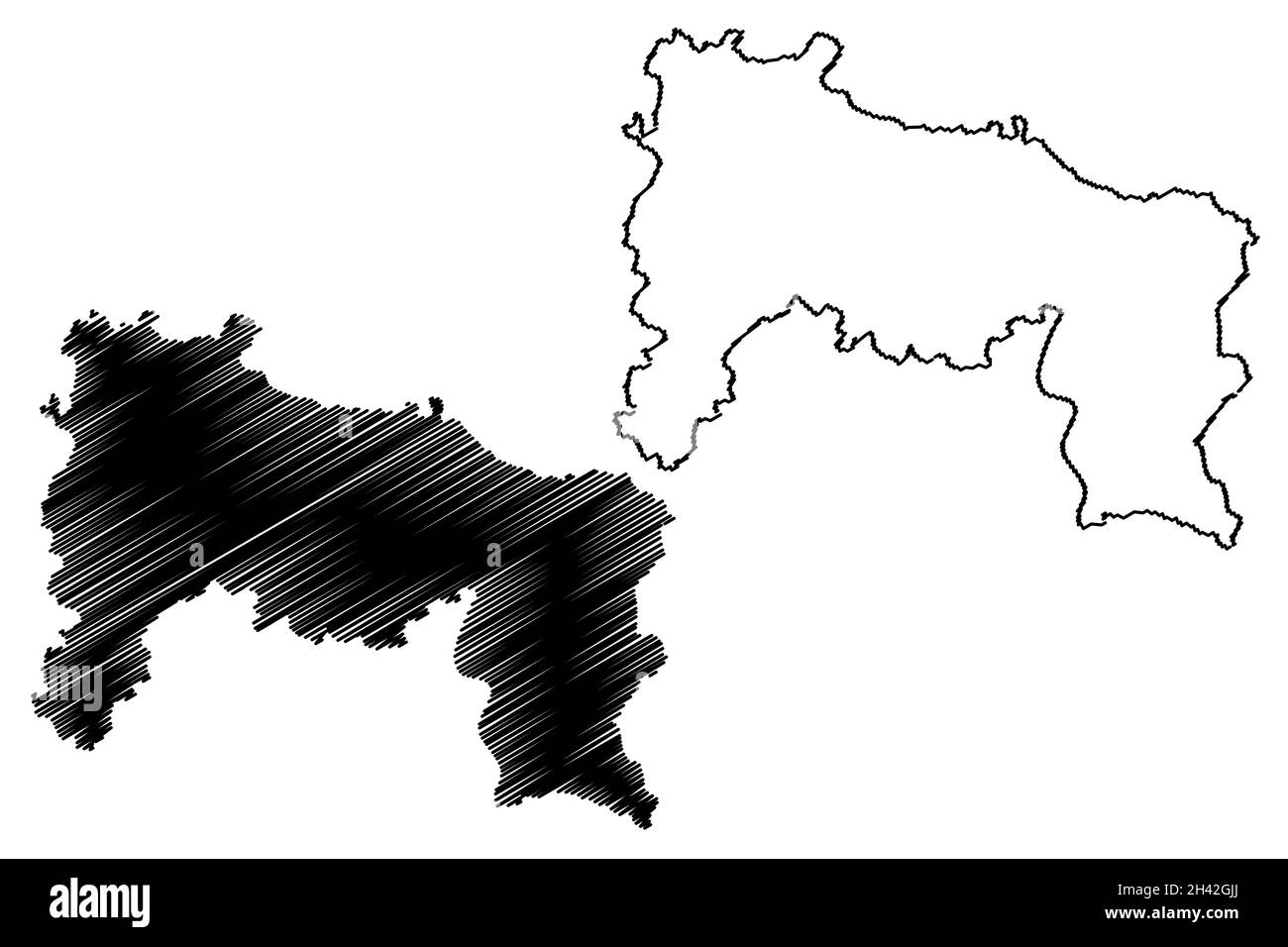 Ranchi district (Jharkhand State, Republic of India, South Chotanagpur ...