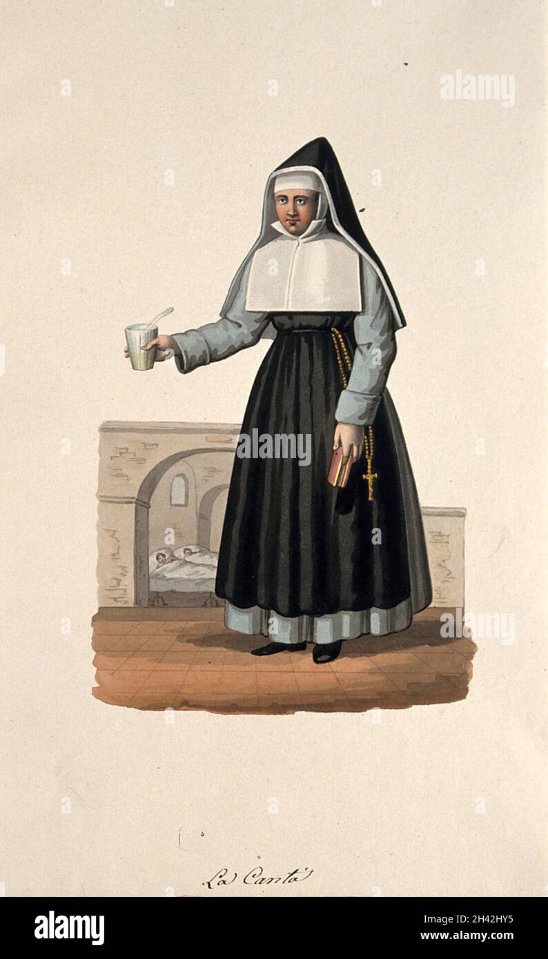 Nun hospital 19th century hi-res stock photography and images - Alamy