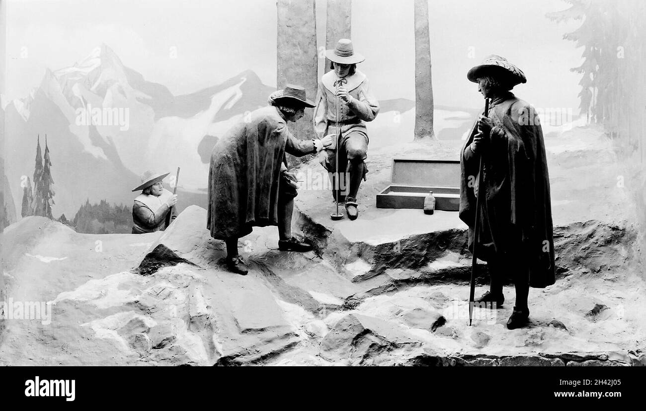 The discovery of the barometer: Torricelli experimenting in the Alps ...