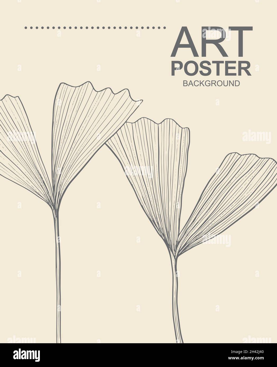 Continuous line drawing of plants. Modern single line art Stock Vector ...