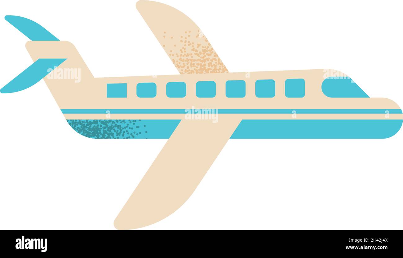 airplane flying travel vehicle icon Stock Vector Image & Art - Alamy