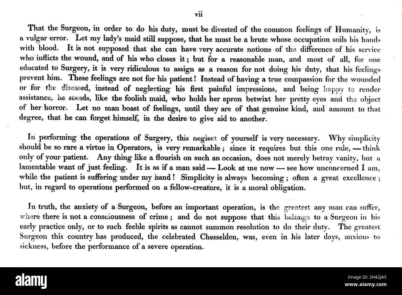 pls vii "Illustrations of the Great Operations of Surgery", 1820 Stock ...